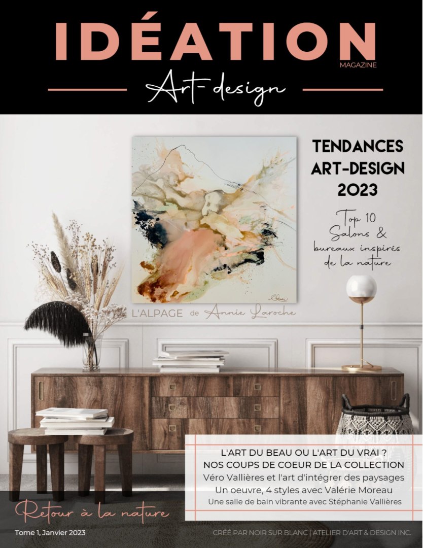 Magazine Idéation - Édition No. 1 | Retour à la nature - Noir sur Blanc