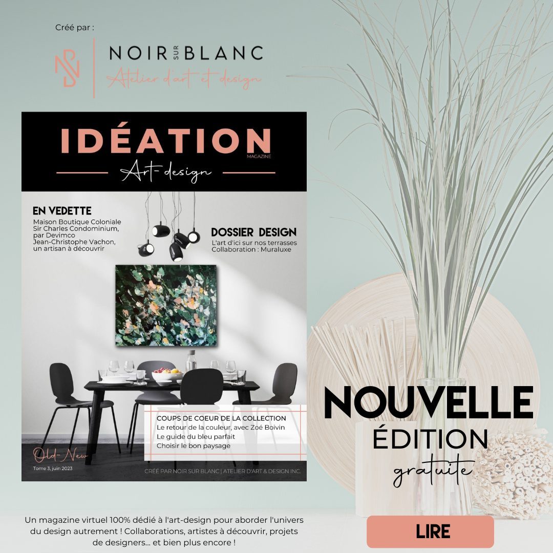 Magazine idéation - Édition No.3 | Old-New - Noir sur Blanc
